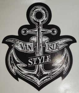 Van-Isle Style Vinyl Decal (Black) – Van-Isle Style Tees